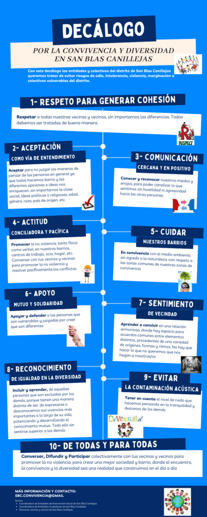 Decálogo por la Convivencia y la Diversidad – Asociación Vecinal ...